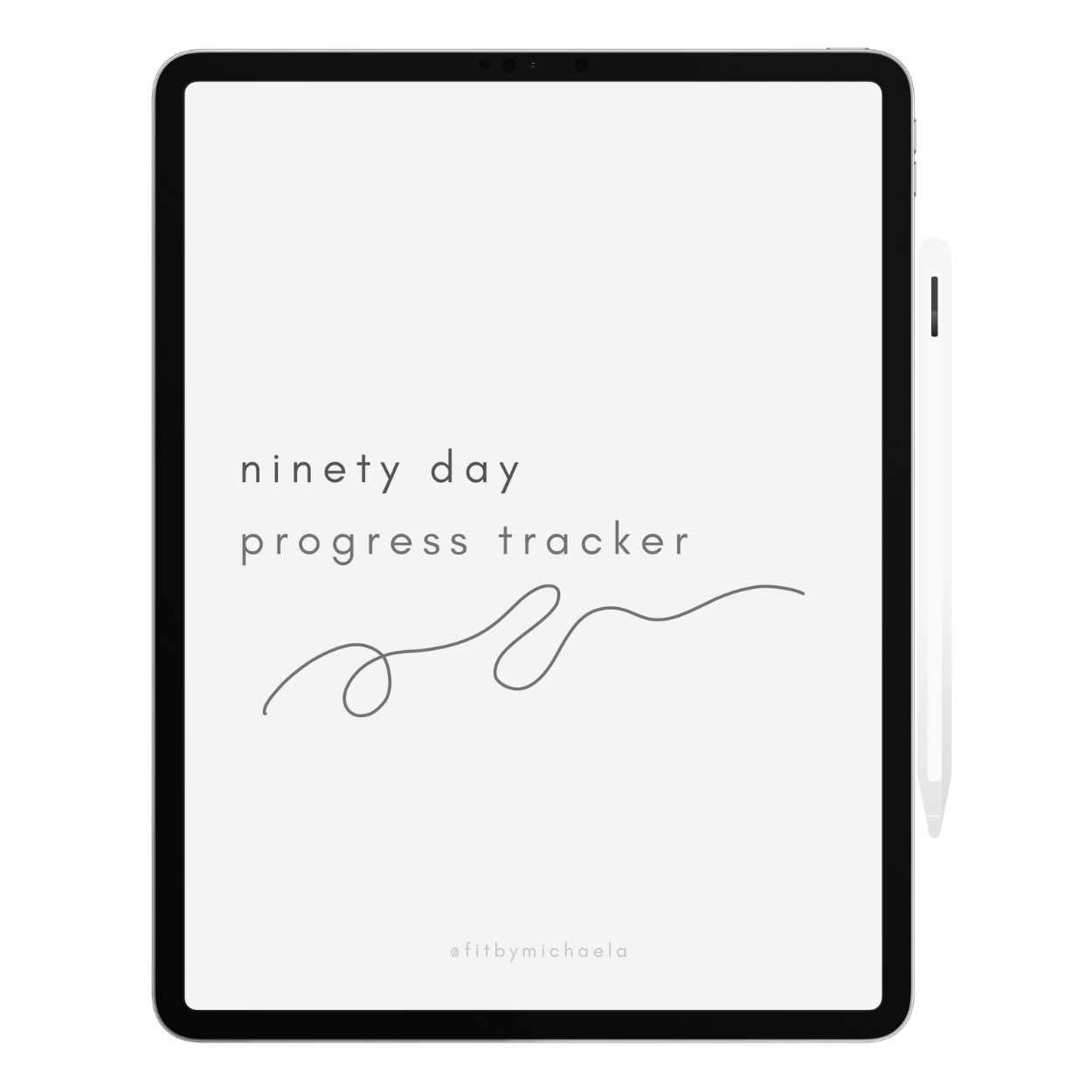 Ninety Day Progress Tracker | Digital Planner – MW Fit